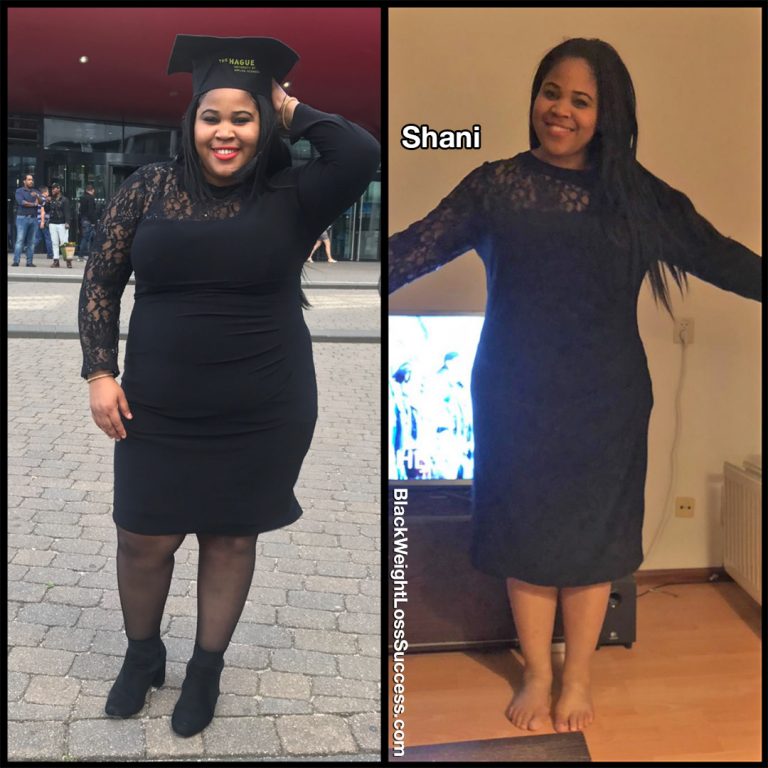 Shani lost 108 pounds - Black Weight Loss Success