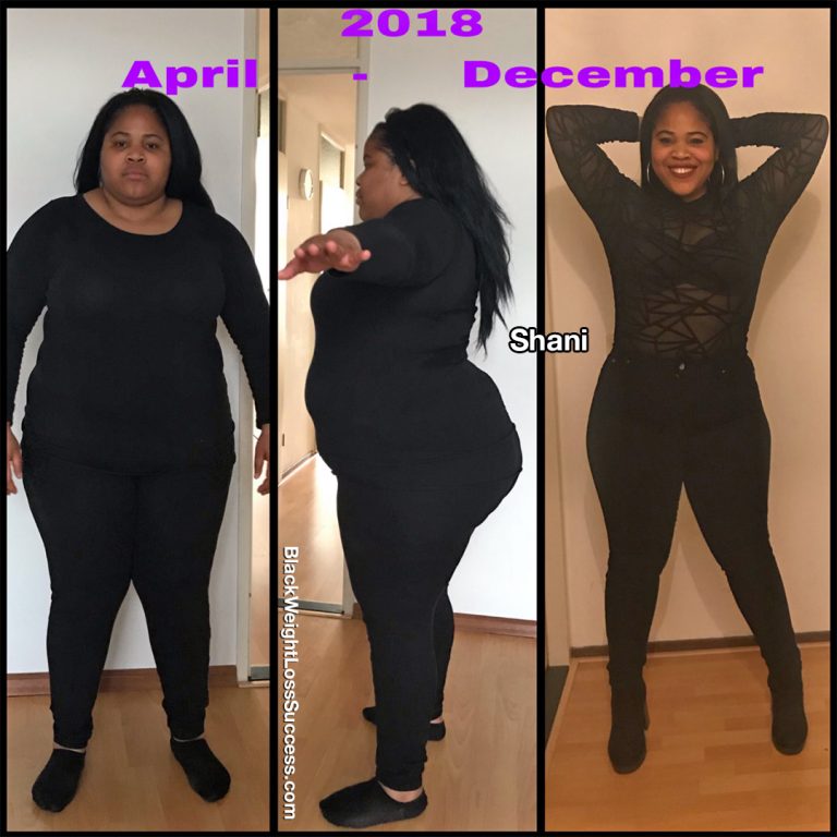 Shani lost 108 pounds - Black Weight Loss Success