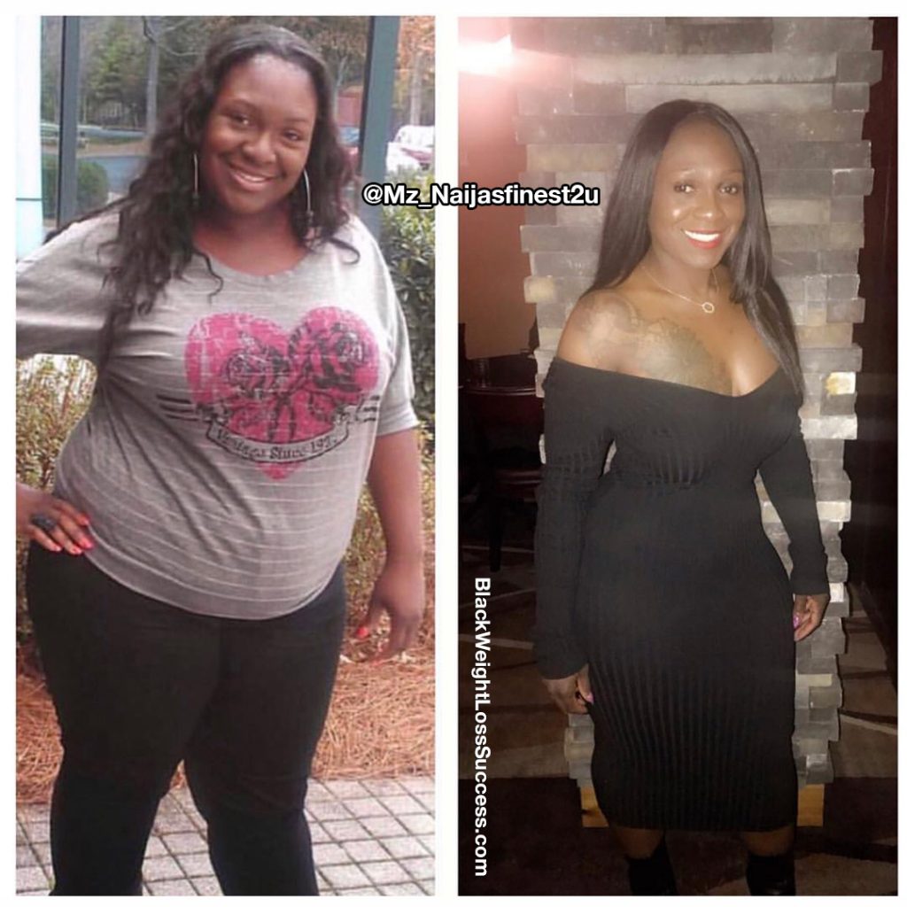 Sylvia lost 129 pounds - Black Weight Loss Success