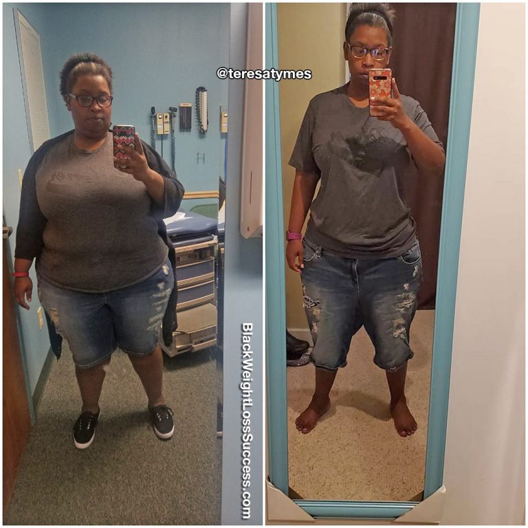 Teresa lost 115 pounds - Black Weight Loss Success
