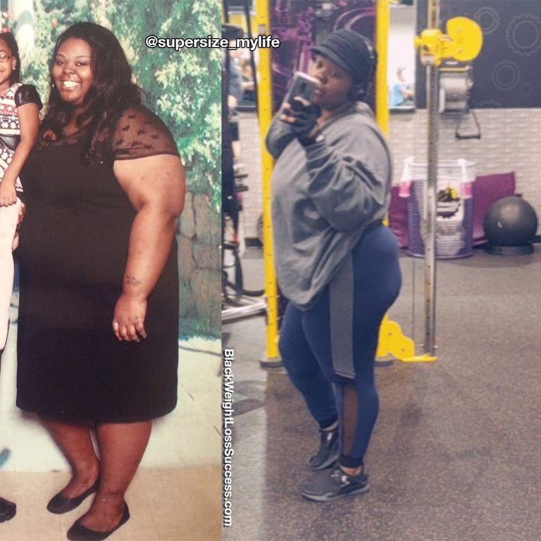 Deannia lost 89 pounds - Black Weight Loss Success