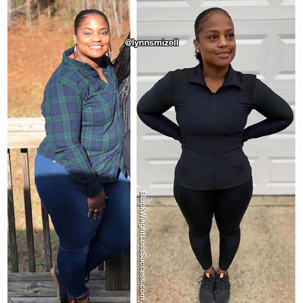 Lynn lost 71 pounds - Black Weight Loss Success