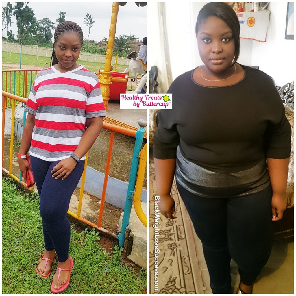Nneoma lost 114 pounds - Black Weight Loss Success