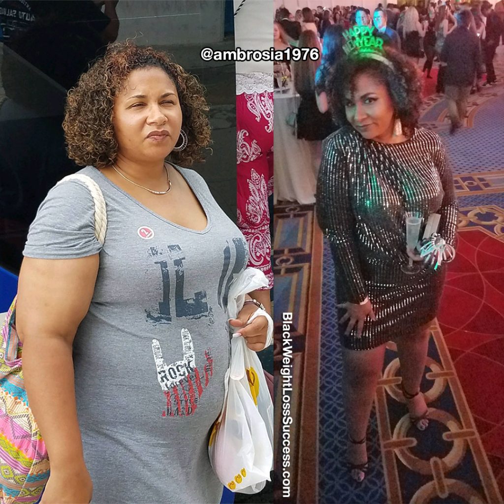 Tara lost 44 pounds | Black Weight Loss Success
