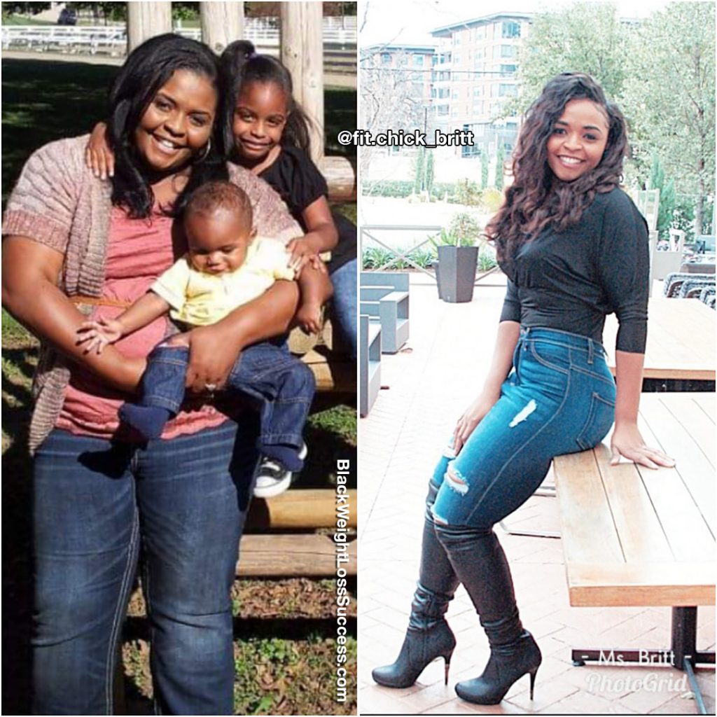 Brittnee lost 85 pounds - Black Weight Loss Success