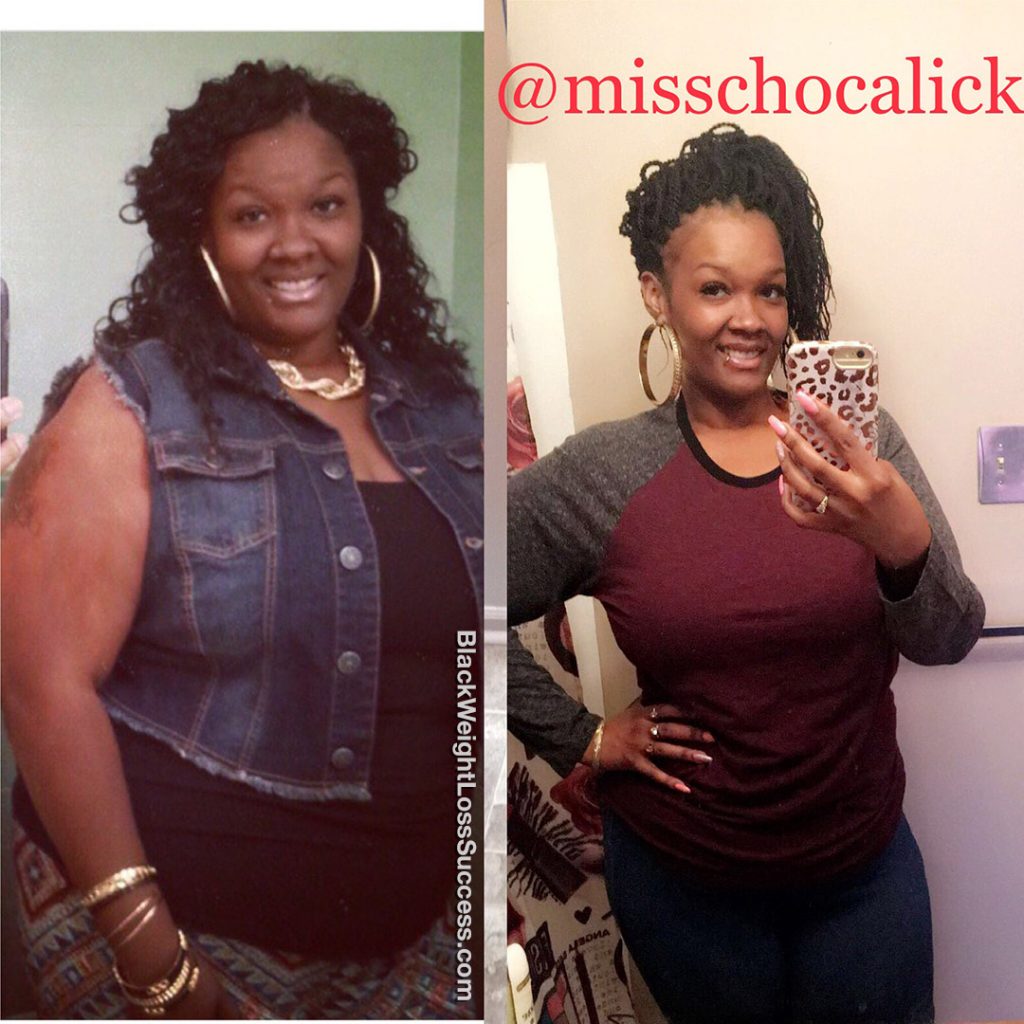 Jessica lost 73 pounds | Black Weight Loss Success