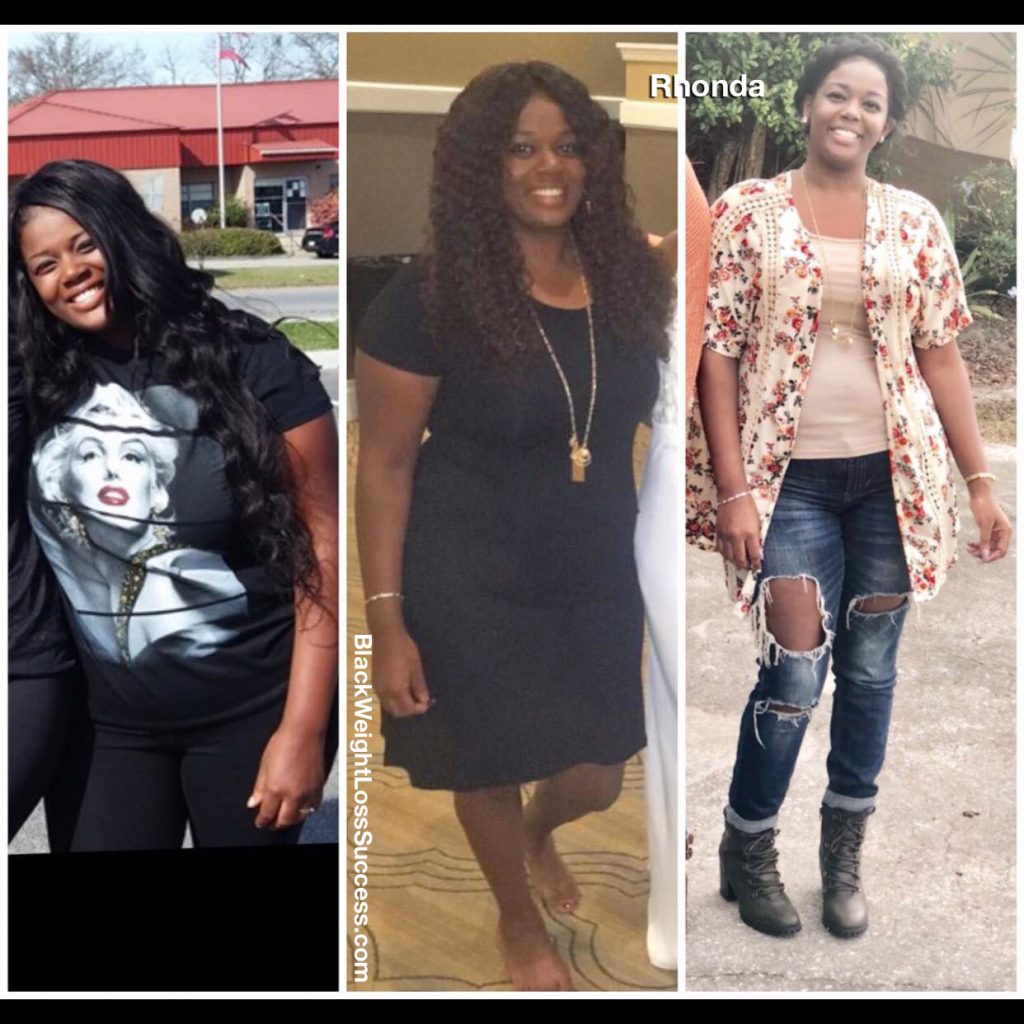 Rhonda lost 27 pounds | Black Weight Loss Success