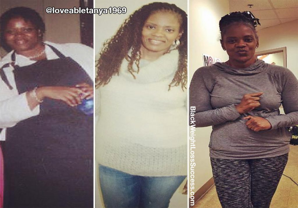 Tanya lost 69 pounds | Black Weight Loss Success