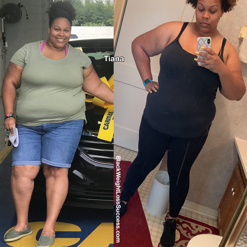 Tiana Lost 90 Pounds Black Weight Loss Success