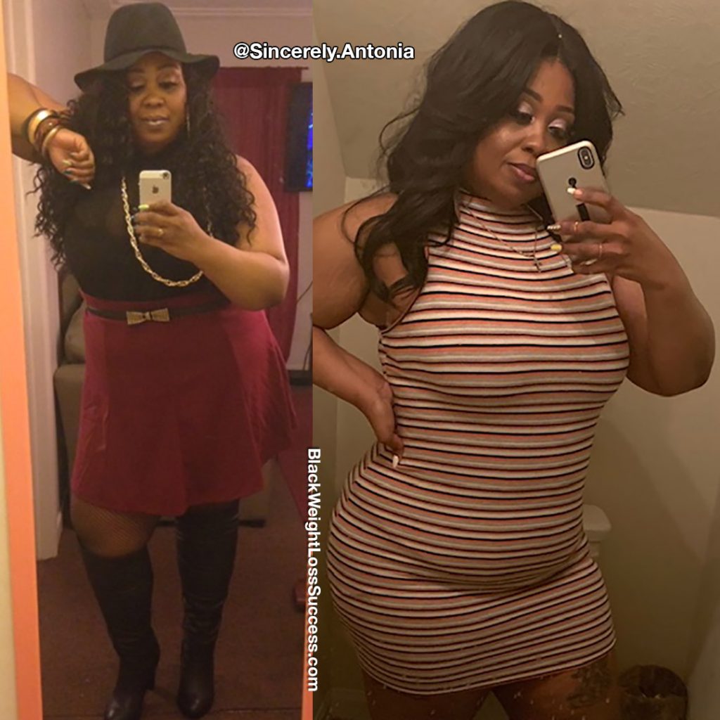 Antonia lost 79 pounds | Black Weight Loss Success