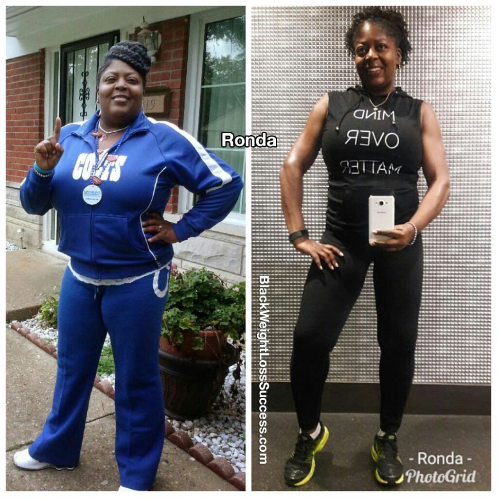 Ronda lost 85 pounds | Black Weight Loss Success