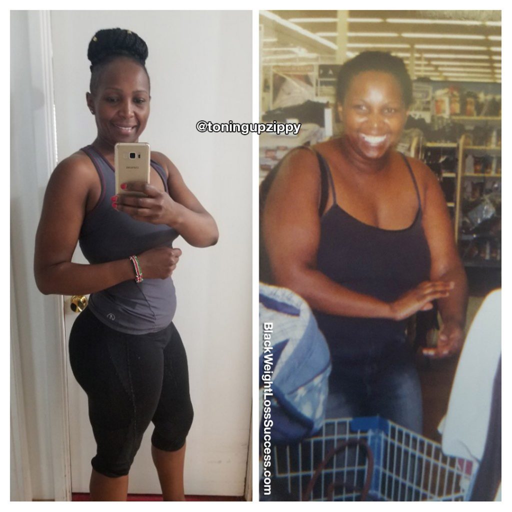 Zippy 95 pounds | Black Weight Loss Success