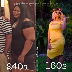 Carolyn lost 74 pounds | Black Weight Loss Success