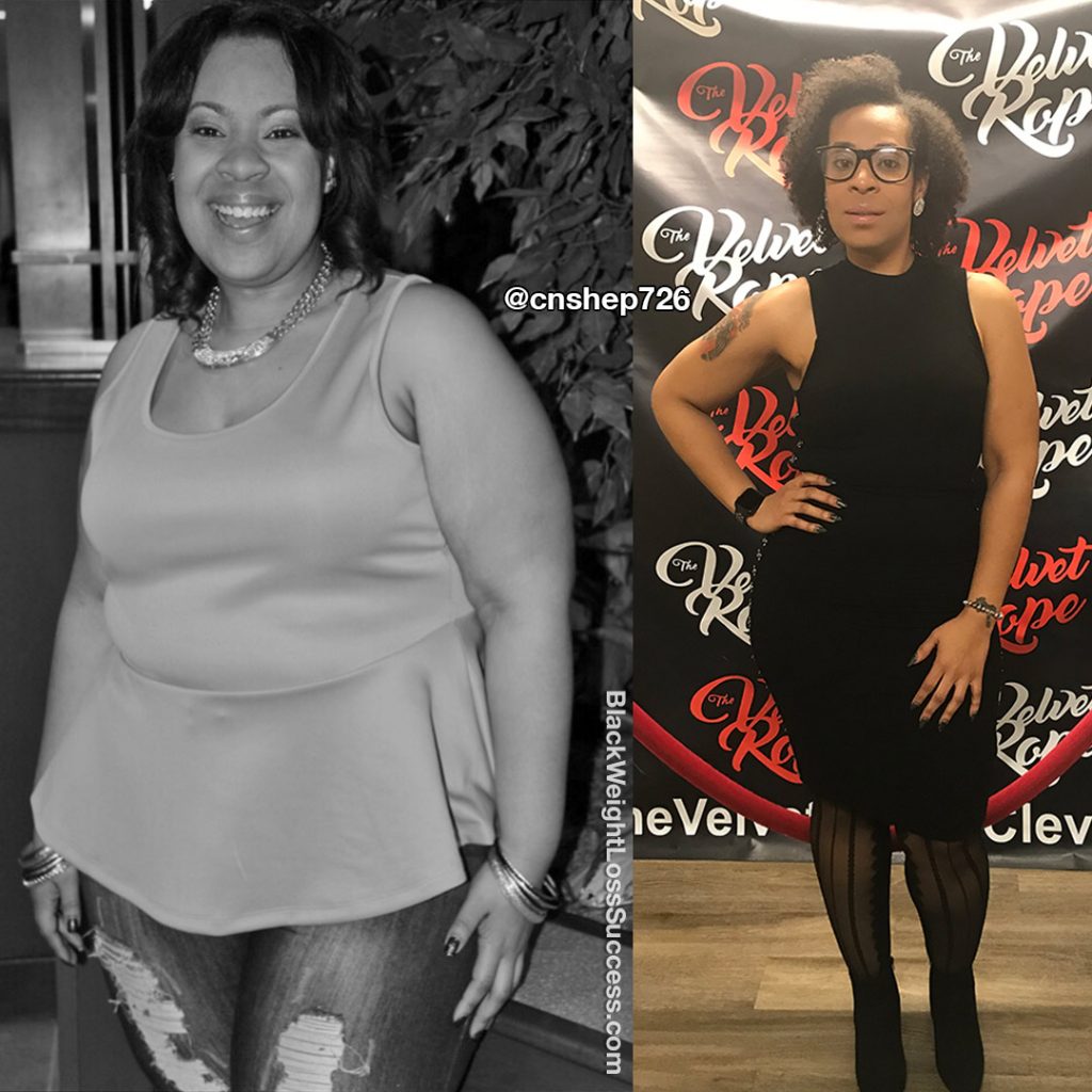 Cassandra lost 91 pounds | Black Weight Loss Success
