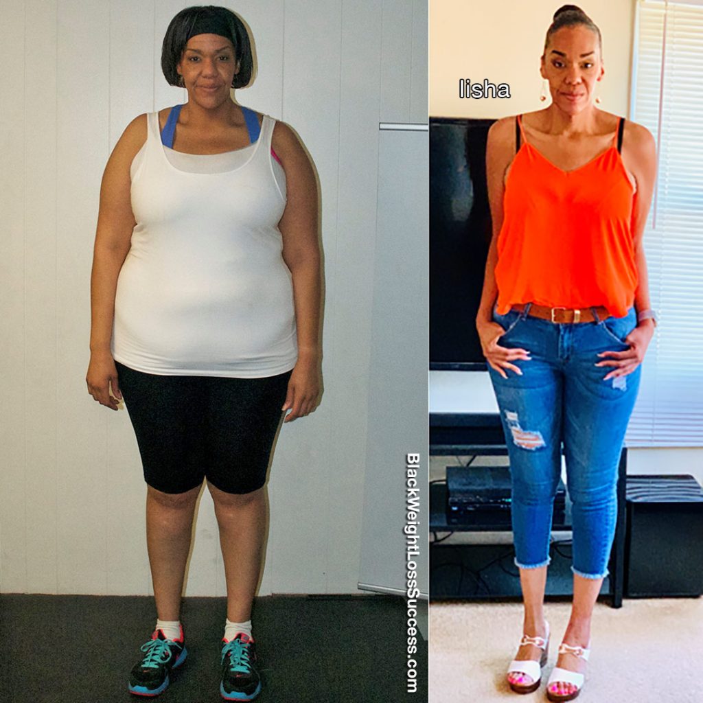 Iisha lost 111 pounds | Black Weight Loss Success