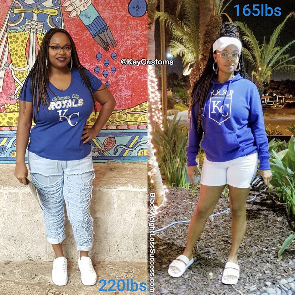 Crystal Kay lost 57 pounds | Black Weight Loss Success