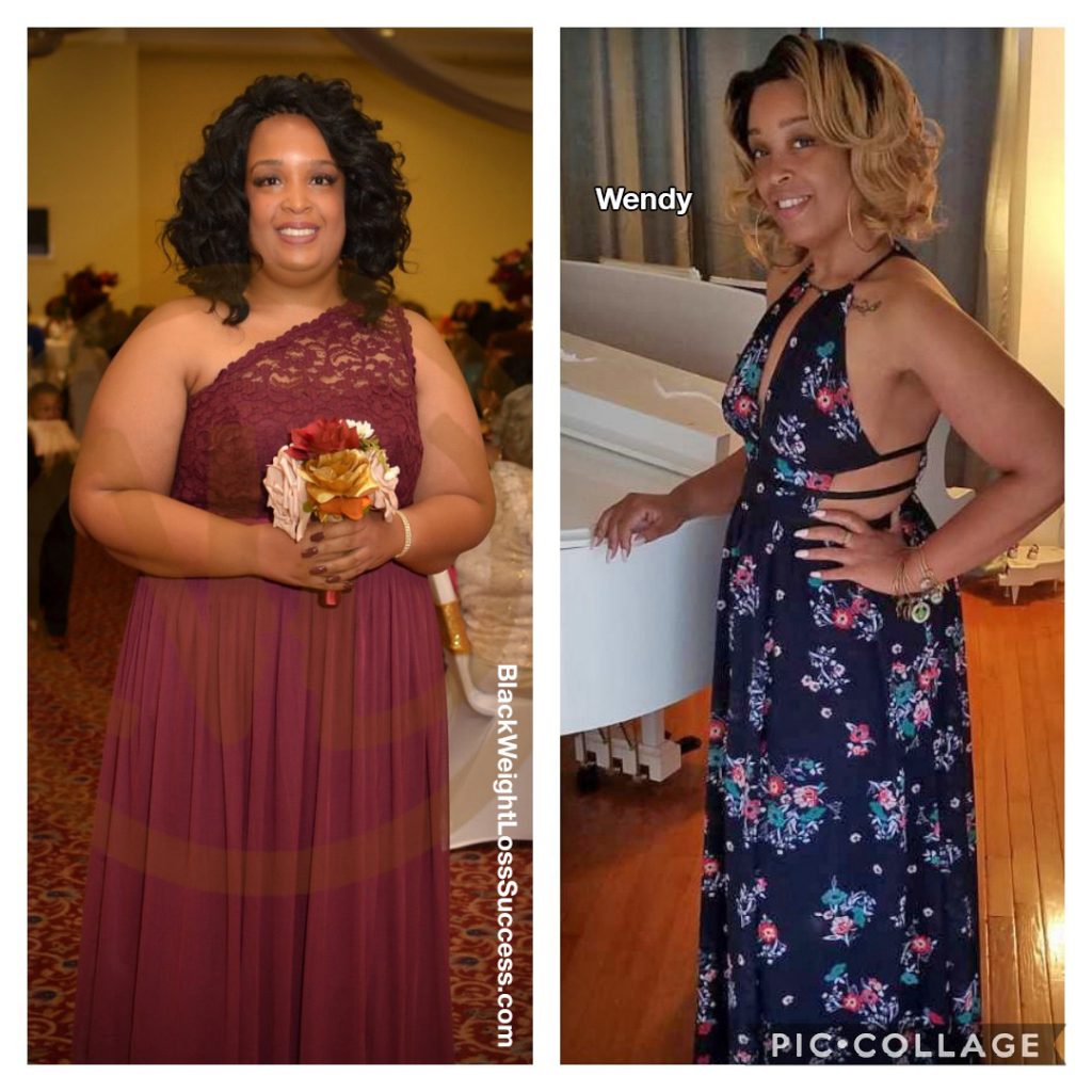 Wendy lost 58 pounds | Black Weight Loss Success