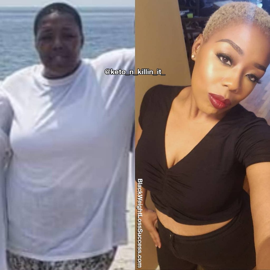 Tia lost 71 pounds | Black Weight Loss Success