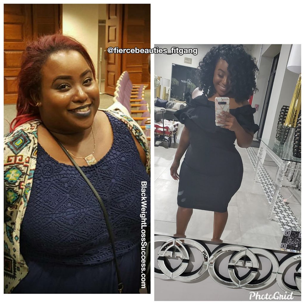 Brandy lost 107 pounds - Black Weight Loss Success