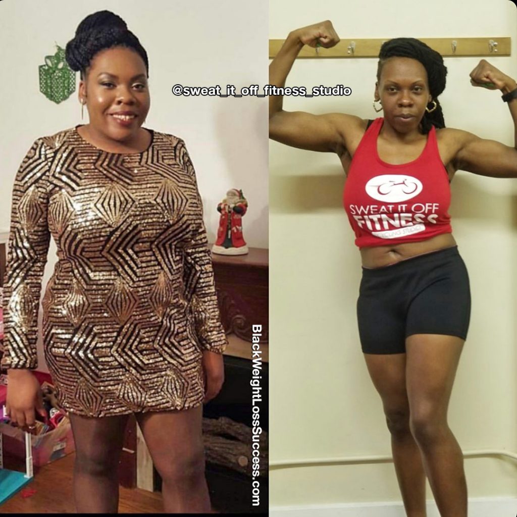 Krystle lost 58 pounds | Black Weight Loss Success