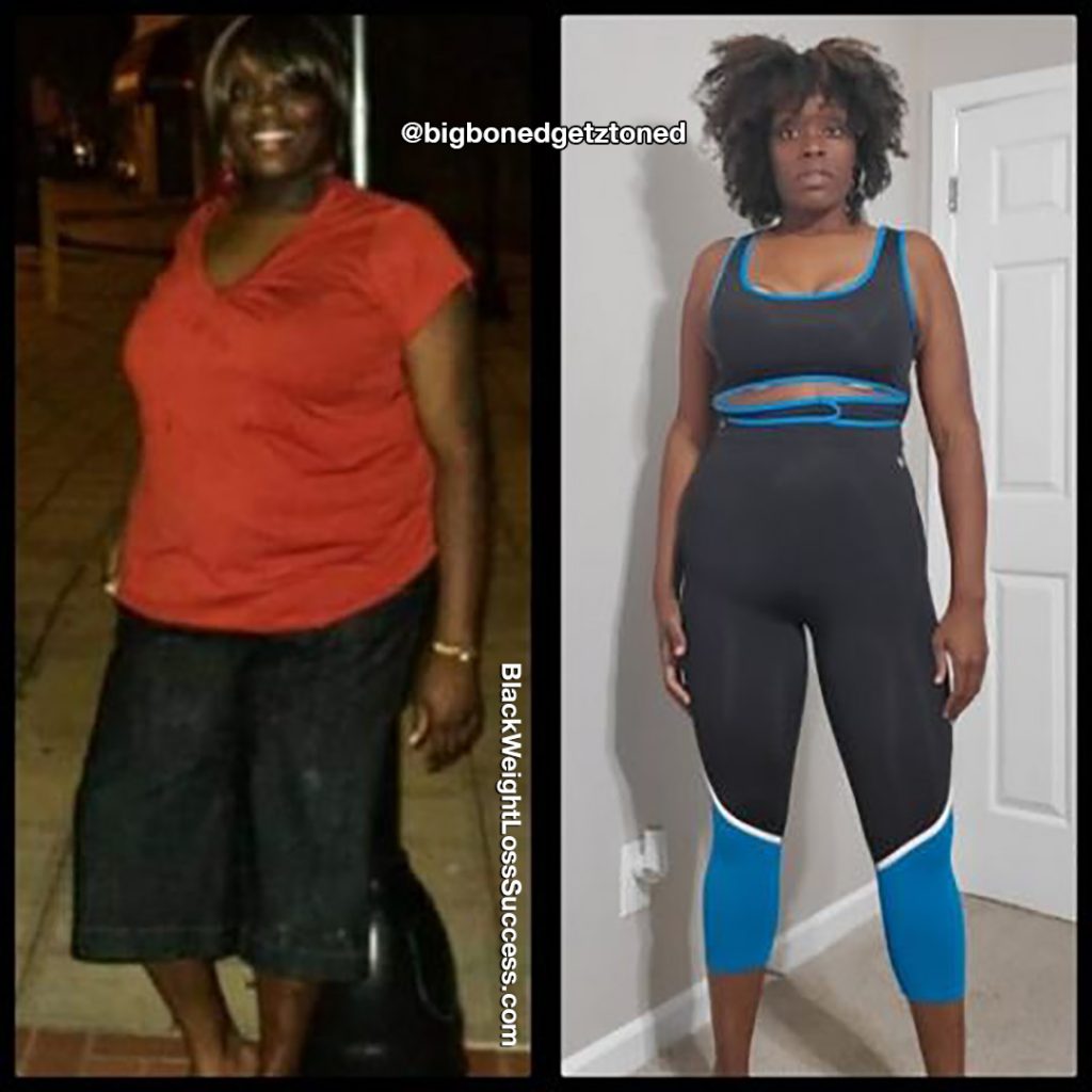 Shana lost 105 pounds | Black Weight Loss Success