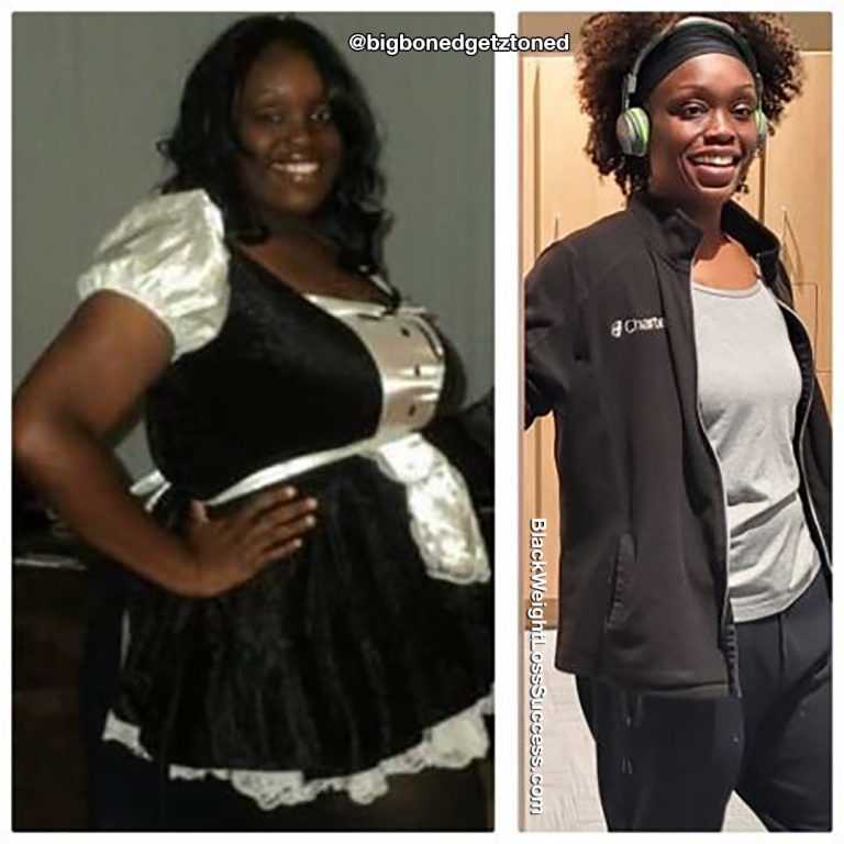 Shana lost 105 pounds | Black Weight Loss Success