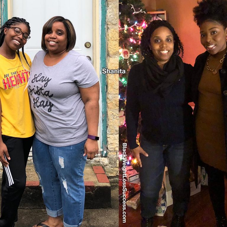 Shanita lost 92 pounds | Black Weight Loss Success