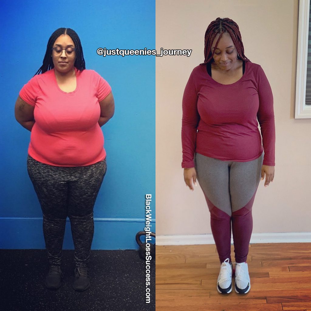 Shavone lost 87 pounds | Black Weight Loss Success