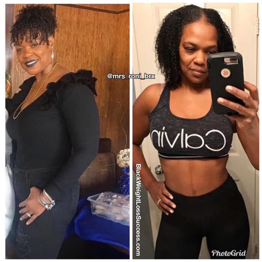 Veronica lost 45 pounds | Black Weight Loss Success
