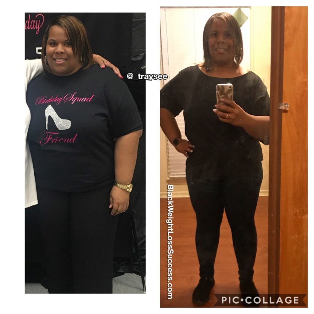 Tracey lost 91 pounds | Black Weight Loss Success