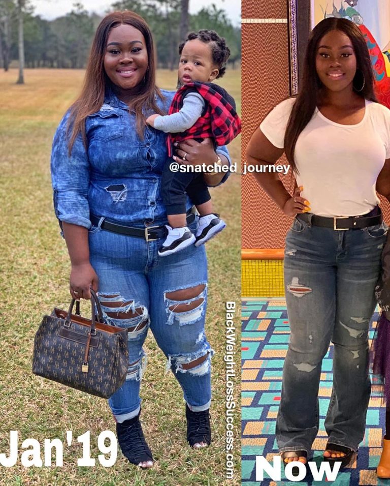 April lost 102 pounds | Black Weight Loss Success