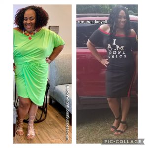 Mona lost 83 pounds | Black Weight Loss Success