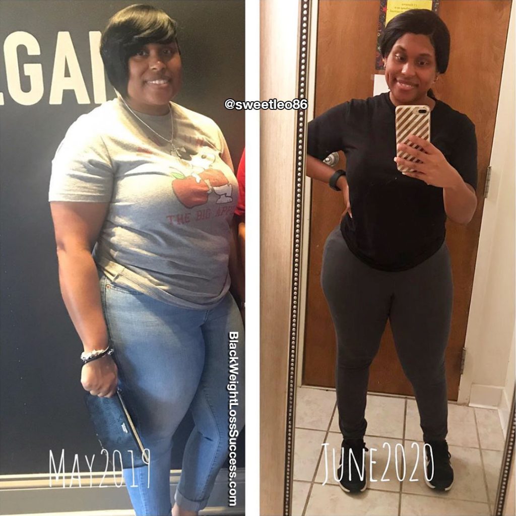 Quintina lost 65 pounds | Black Weight Loss Success