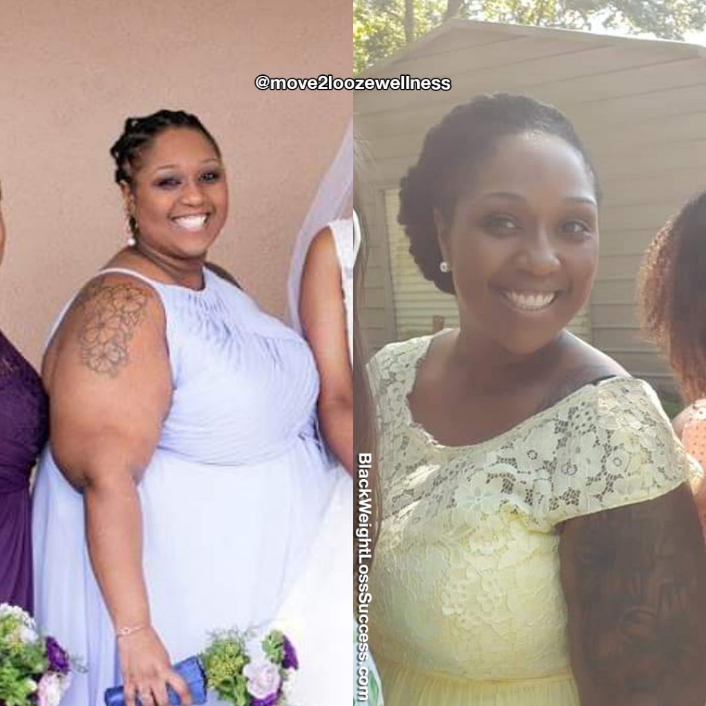 Natasha lost 108 pounds - Black Weight Loss Success