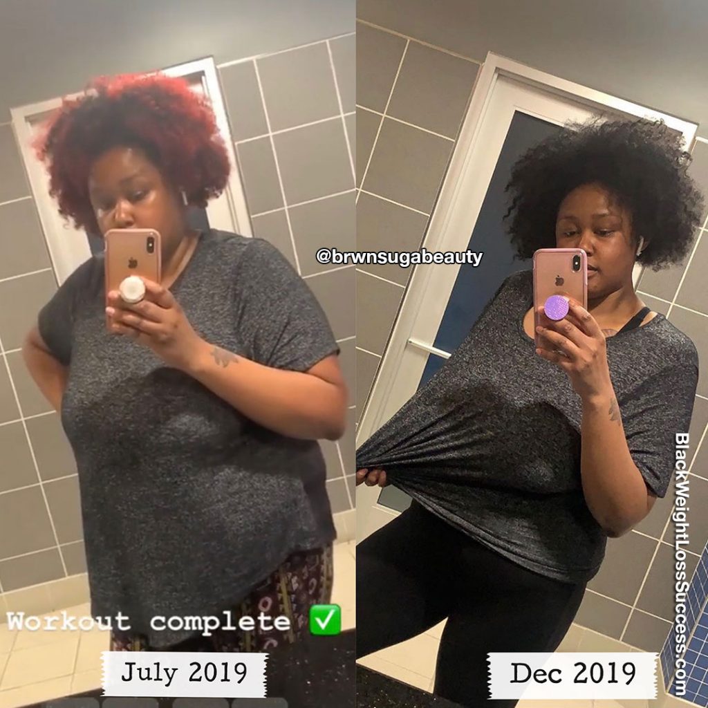 Tanissa lost 102 pounds | Black Weight Loss Success