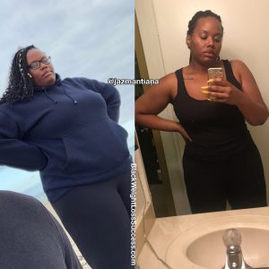 Jazman lost 116 pounds - Black Weight Loss Success