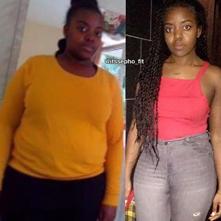 Sephora lost 74 pounds - Black Weight Loss Success