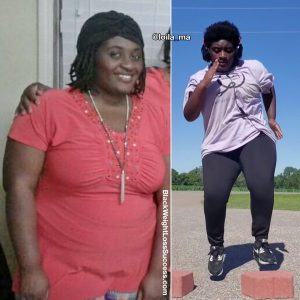 Darneasha lost 82 pounds | Black Weight Loss Success