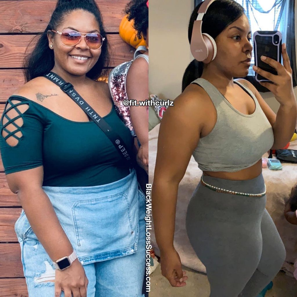 Sade lost 27 pounds - Black Weight Loss Success