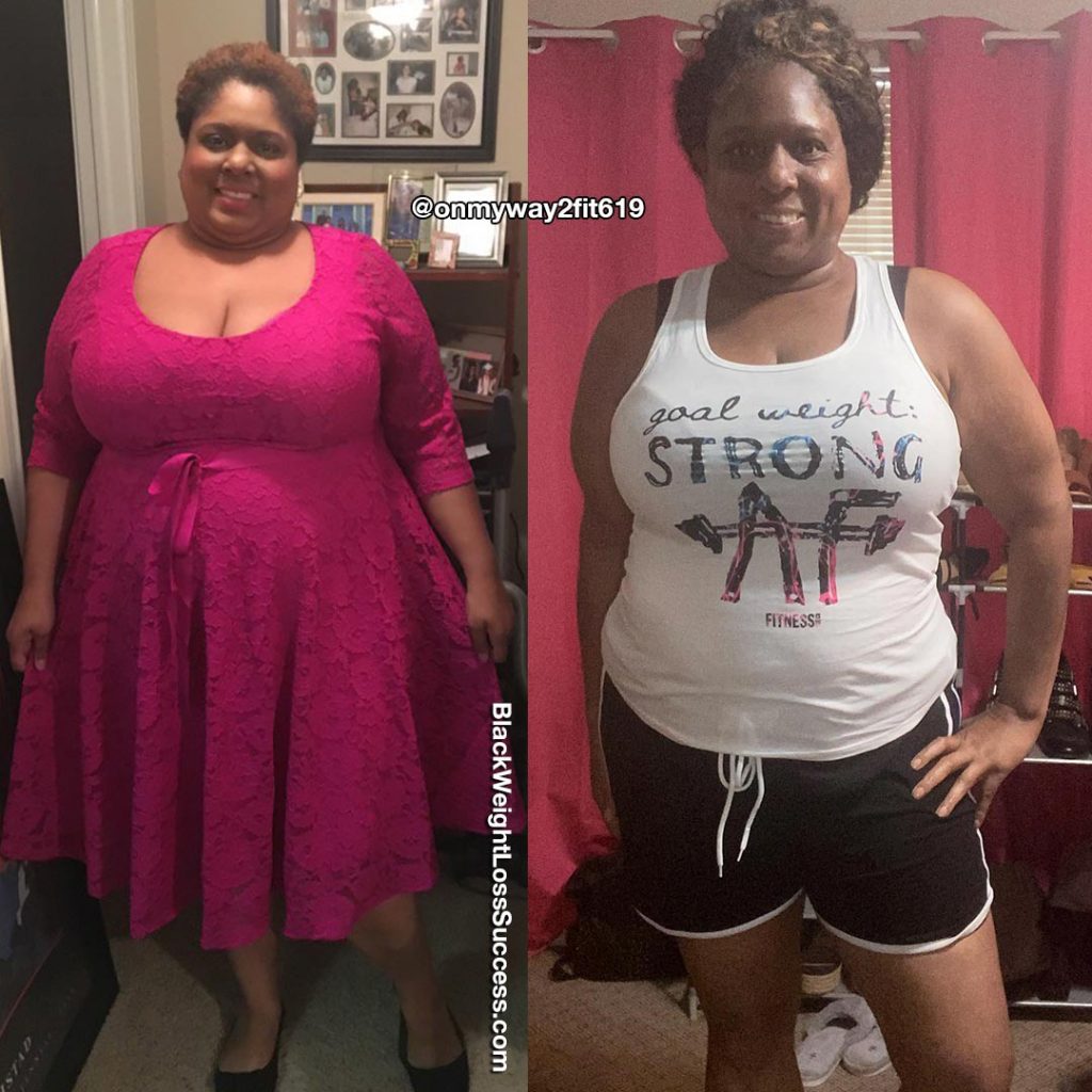 Vicki lost 76 pounds - Black Weight Loss Success