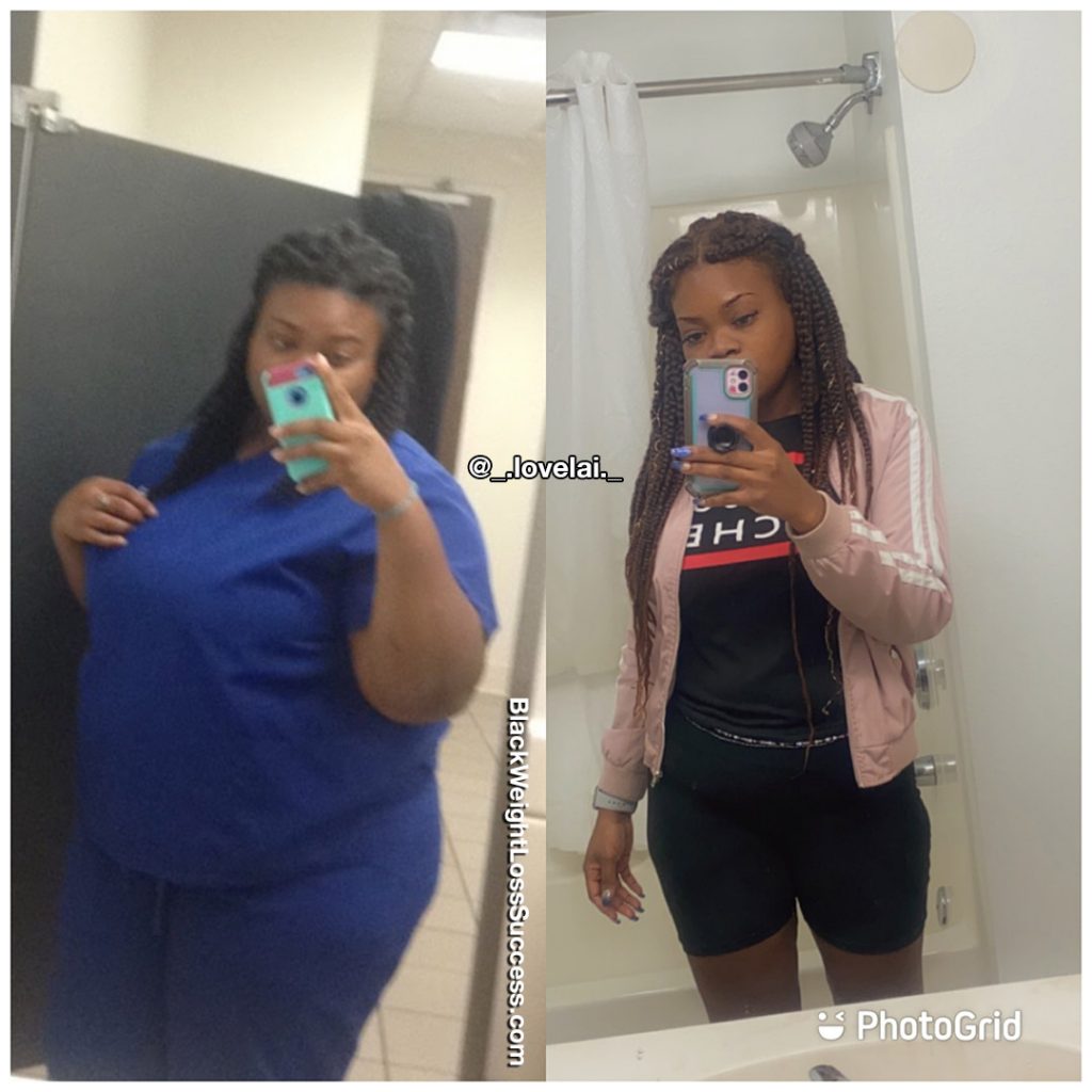 Robyn lost 146 pounds - Black Weight Loss Success