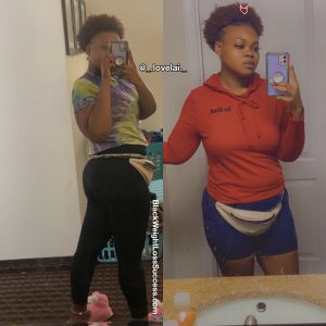 Robyn lost 146 pounds - Black Weight Loss Success