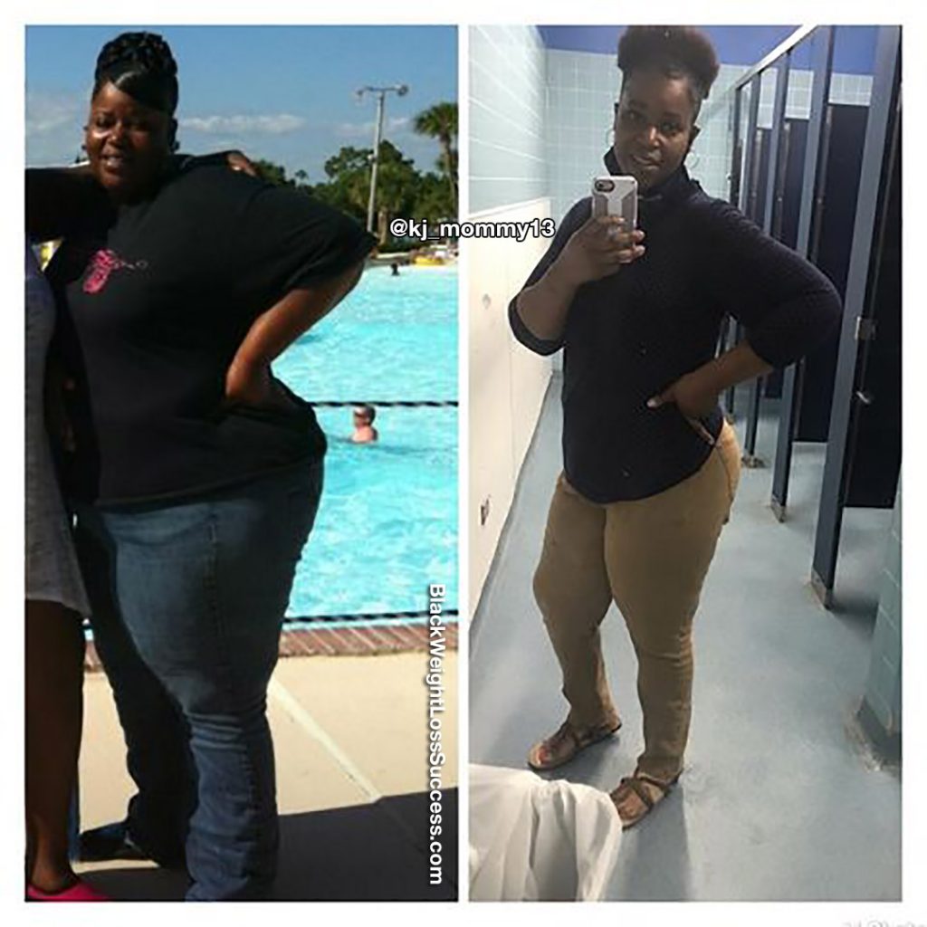 Charletta lost 95 pounds - Black Weight Loss Success