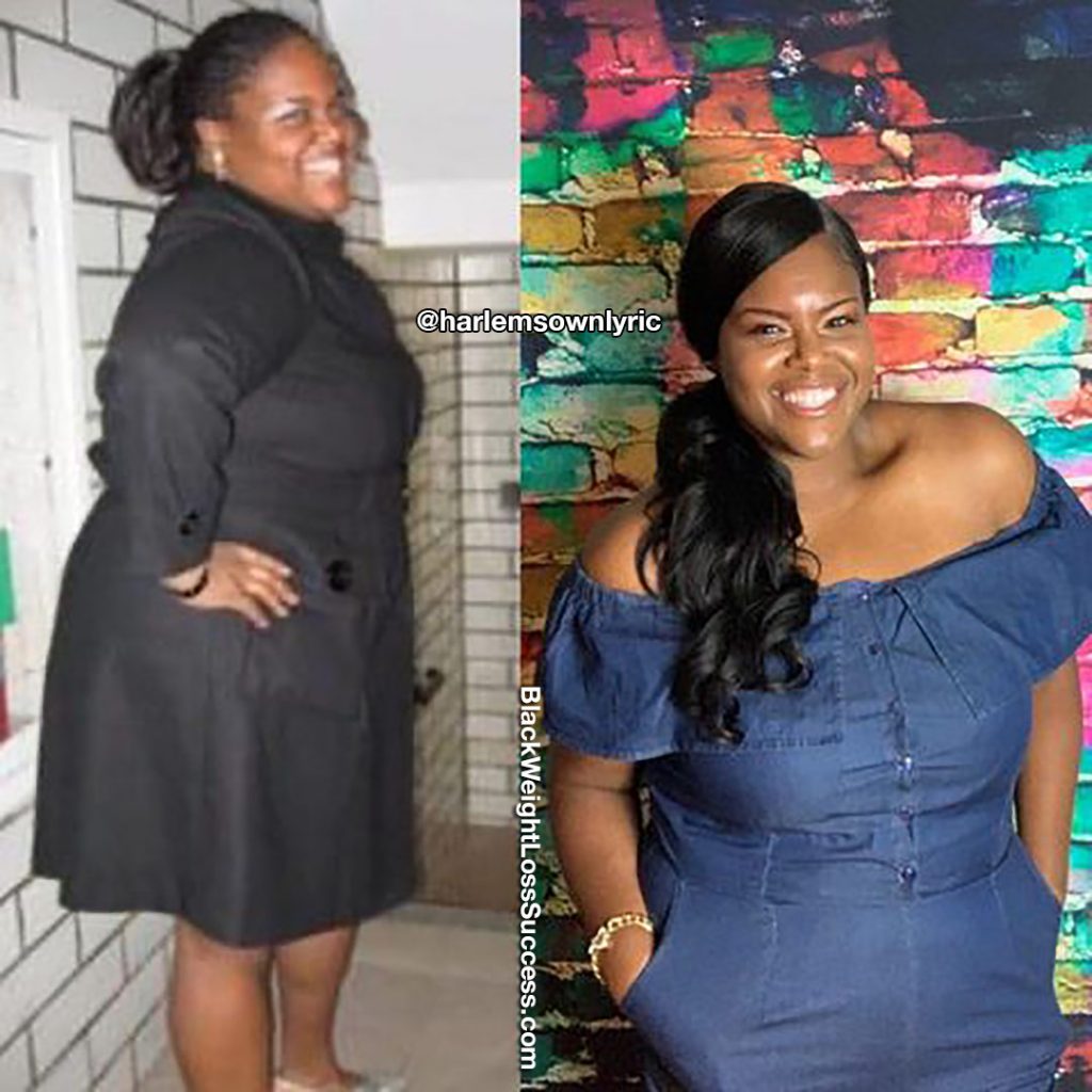 Joan lost 95 pounds - Black Weight Loss Success