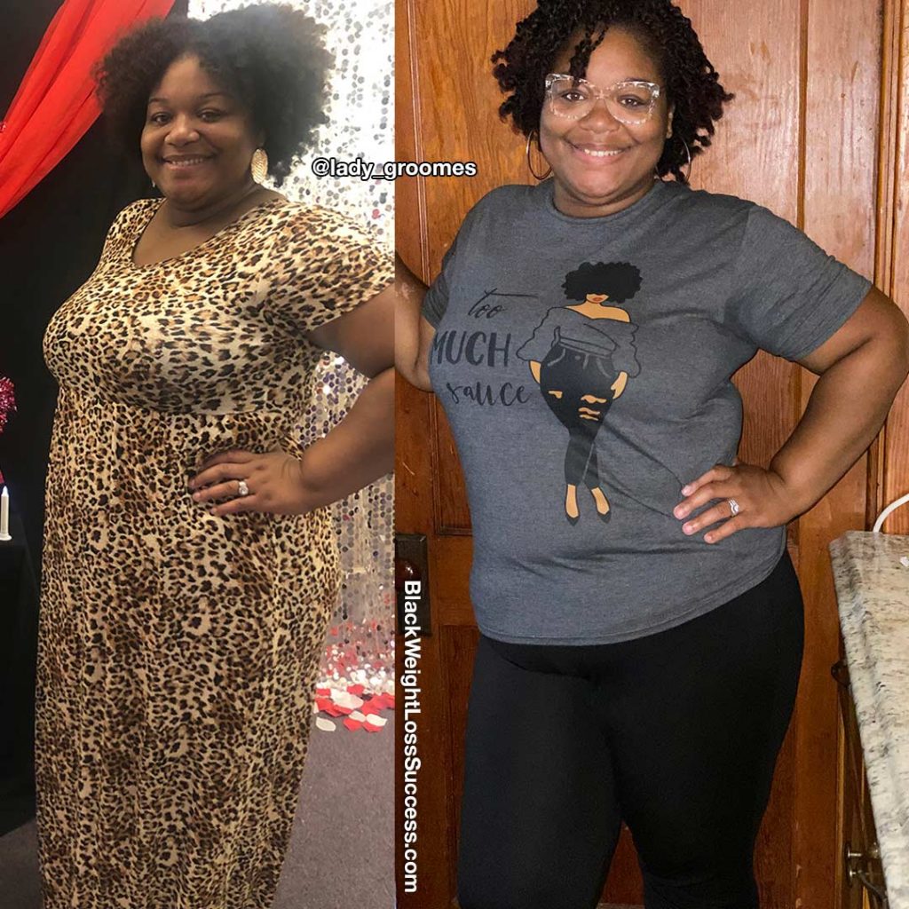 Felecia lost 31 pounds - Black Weight Loss Success