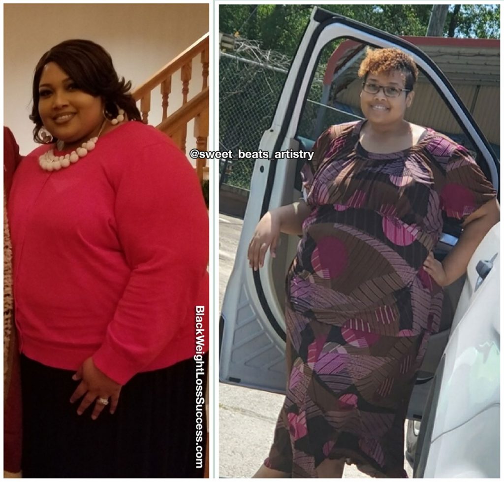 Candace lost 146 pounds - Black Weight Loss Success