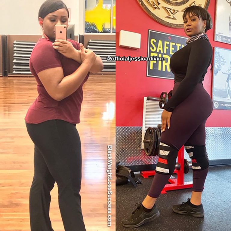 Jessica lost 31 pounds - Black Weight Loss Success