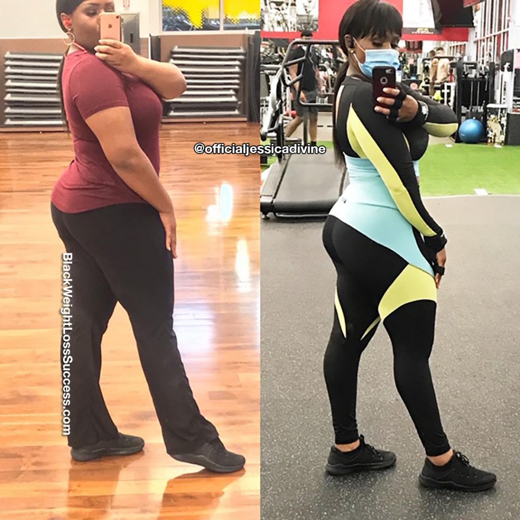 Jessica lost 31 pounds - Black Weight Loss Success