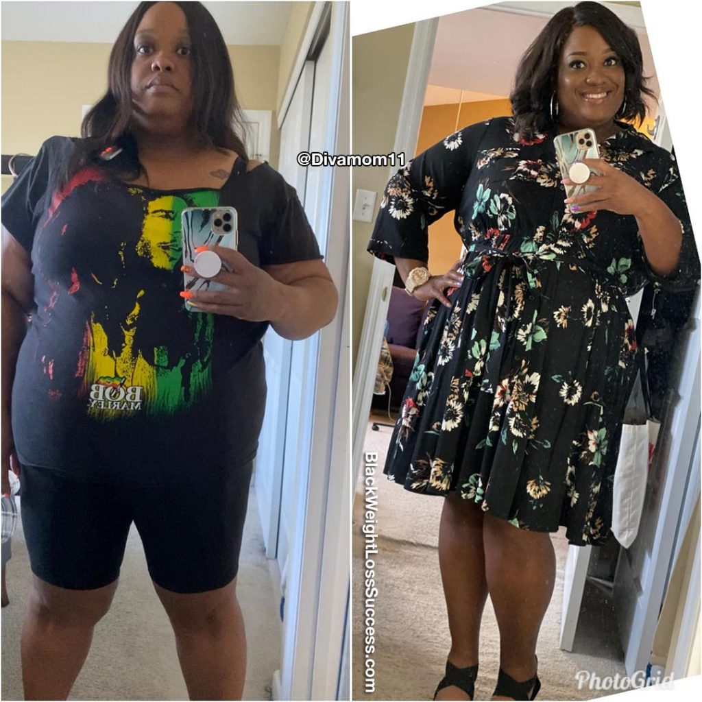 Na’Tasha lost 32 pounds - Black Weight Loss Success