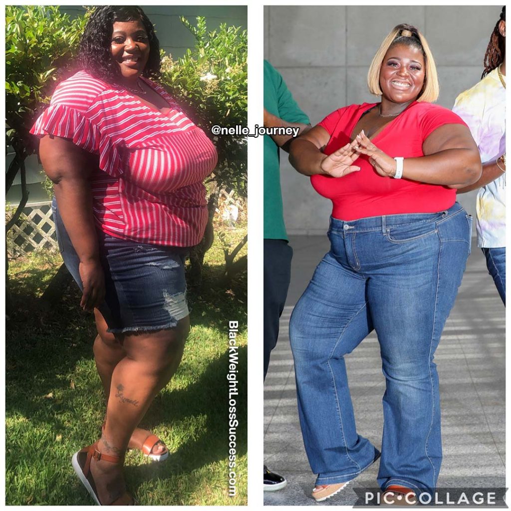 Nelle lost 110 pounds - Black Weight Loss Success